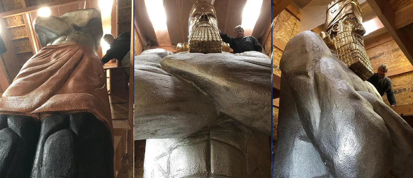 Daniel 2 Statue - I Will Stand Upon My Watch